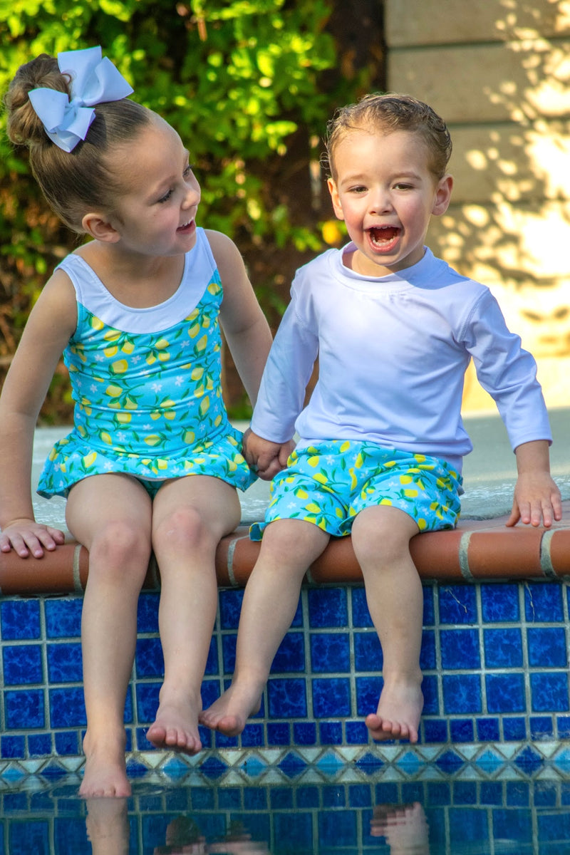 Lemon Print Swim Trunk – Florence Eiseman